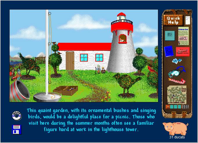 Screenshot of All Aboard for Santa (Windows, 2000) - MobyGames