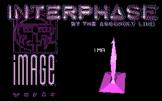 Screenshot of Interphase (DOS, 1989) - MobyGames
