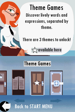 Screenshot of Classic Word Games (Nintendo DS, 2009) - MobyGames