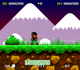 Screenshot of Zool (SNES, 1992) - MobyGames