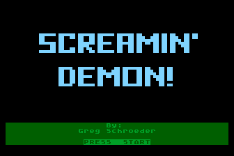 Screamin' Demon! (1983) - MobyGames