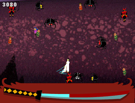 Screenshot of Samurai Jack: Path of Destiny (Browser, 2001) - MobyGames