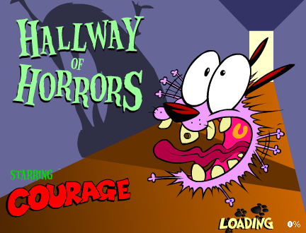 Hallway of Horrors, Starring Courage (2001) - MobyGames