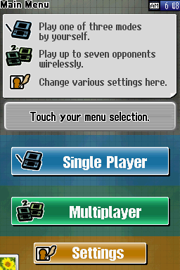 Screenshot of Clubhouse Games (Nintendo DS, 2005) - MobyGames