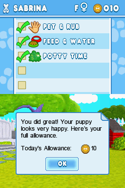 Screenshot of ZhuZhu Puppies (Nintendo DS, 2011) - MobyGames