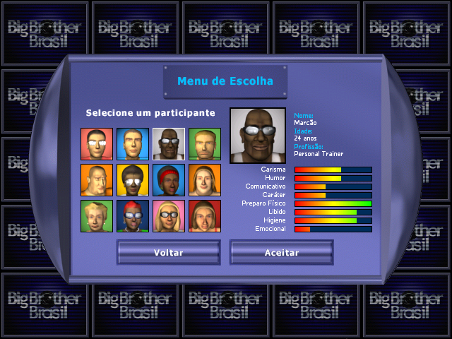 Screenshot of Big Brother Brasil (Windows, 2002) - MobyGames