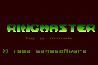 Ringmaster (1983) - MobyGames