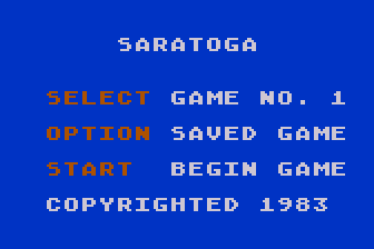 Saratoga box covers - MobyGames