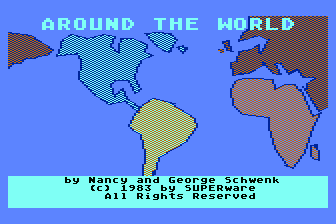 Around the World (1983) - MobyGames