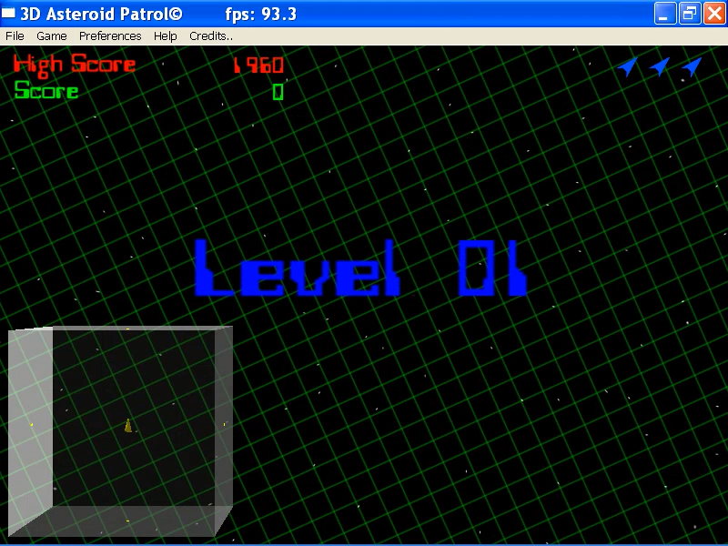 Screenshot of 3D Asteroid Patrol (Windows, 2000) - MobyGames