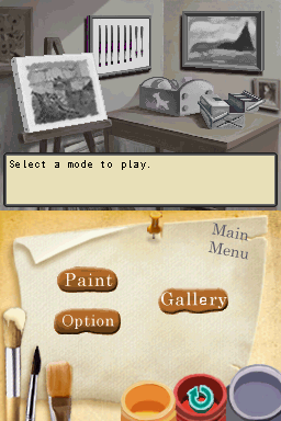 Screenshot of Paint by DS: Classic Masterpieces (Nintendo DS, 2007 ...