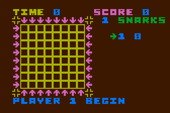 Screenshot of Snark Hunt (Atari 8-bit, 1982) - MobyGames