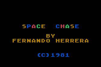 Space Chase (1981) - MobyGames