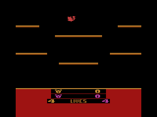 Screenshot of Joust (Atari 2600, 1982) - MobyGames