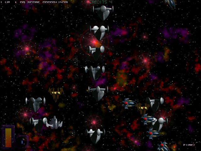 Screenshot of 3D Space Fighter (DOS, 1999) - MobyGames