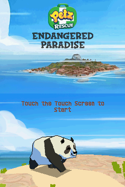 Screenshot of Petz Rescue: Endangered Paradise (Nintendo DS, 2008 ...