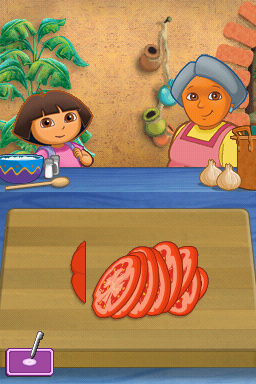 Screenshot of Dora's Cooking Club (Nintendo DS, 2010) - MobyGames