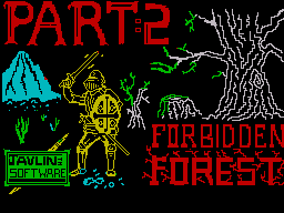 Screenshot of Demon Lord (ZX Spectrum, 1984) - MobyGames