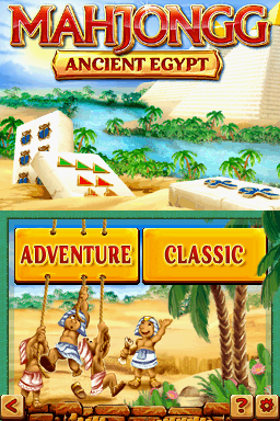 Screenshot of Mahjongg Mysteries: Ancient Egypt (Nintendo DS, 2010 ...