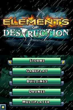 Screenshot of Elements of Destruction (Nintendo DS, 2007) - MobyGames