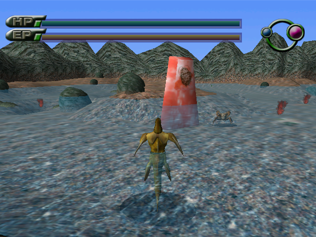 Screenshot of Seventh Cross: Evolution (Dreamcast, 1998) - MobyGames