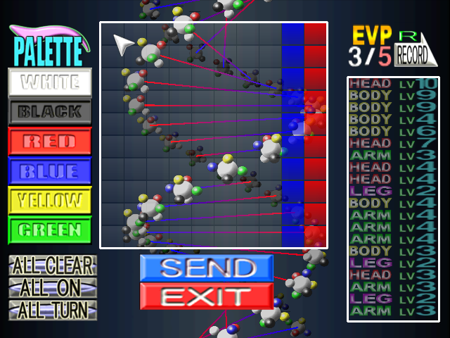 Screenshot of Seventh Cross: Evolution (Dreamcast, 1998) - MobyGames