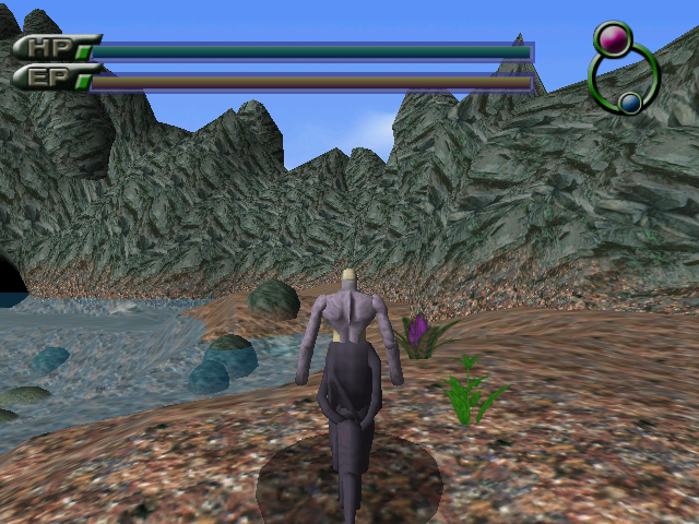 Screenshot of Seventh Cross: Evolution (Dreamcast, 1998) - MobyGames