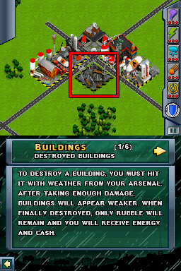 Screenshot of Elements of Destruction (Nintendo DS, 2007) - MobyGames