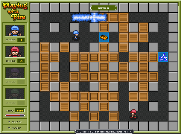 Screenshot of Playing with Fire (Browser, 2003) - MobyGames