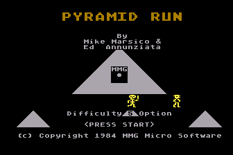 Pyramid Run (1984) - MobyGames