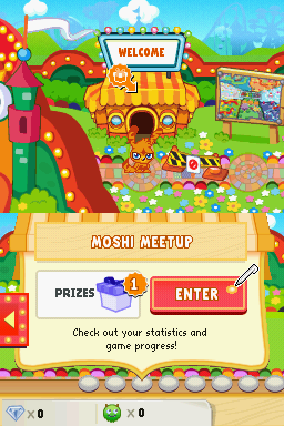 Screenshot of Moshi Monsters: Moshlings Theme Park (Nintendo DS, 2012) - MobyGames