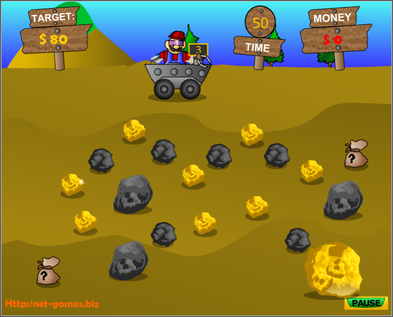 Screenshot of Super Miner (Browser, 2011) - MobyGames