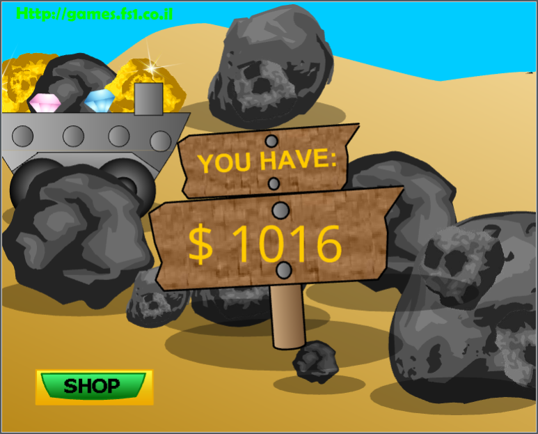 Screenshot of Super Miner (Browser, 2011) - MobyGames