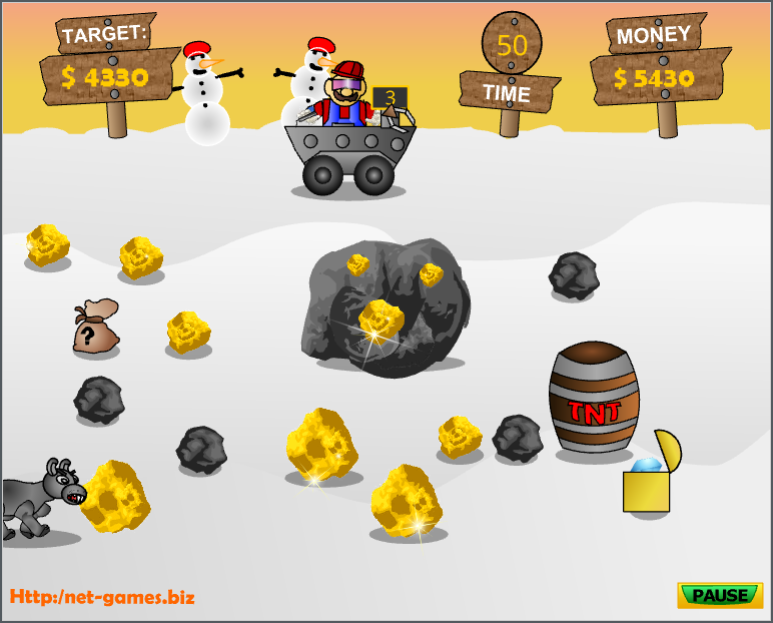 Screenshot of Super Miner (Browser, 2011) - MobyGames