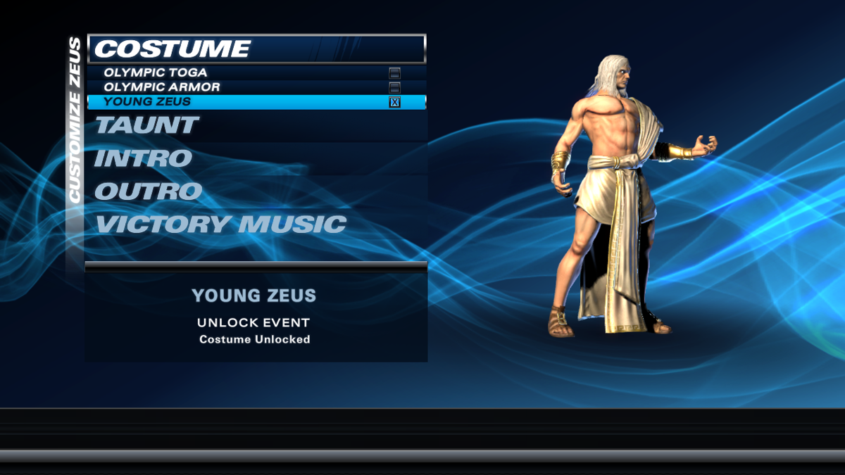 Screenshot of PlayStation All-Stars Battle Royale: God of War's Zeus ...