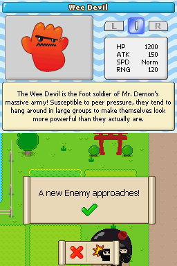 Screenshot of Ninjatown (Nintendo DS, 2008) - MobyGames