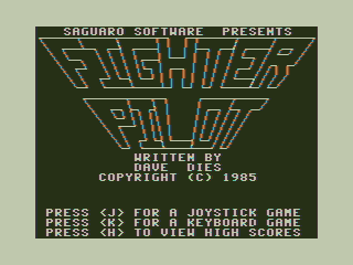 Fighter Pilot (1985) - MobyGames