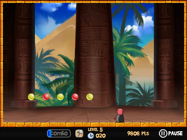 Screenshot of Bubble Struggle 3 (Browser, 2012) - MobyGames