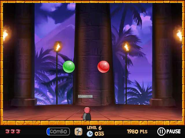 Screenshot of Bubble Struggle 3 (Browser, 2012) - MobyGames