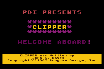 Clipper (1983) - MobyGames
