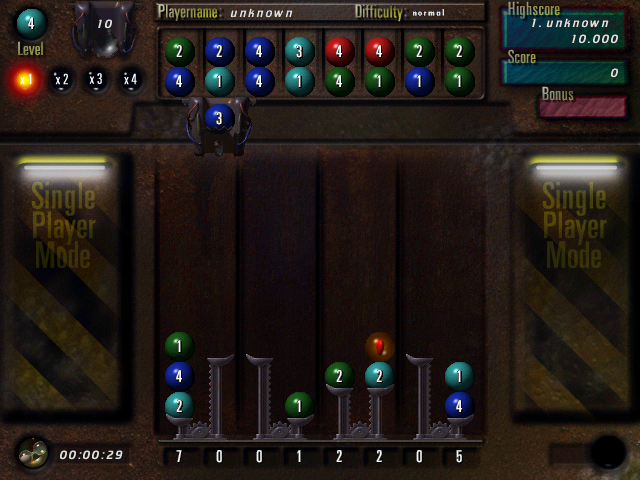 Screenshot of Marble Master (DOS, 1997) - MobyGames