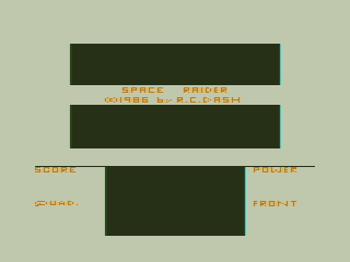 Space Raider (1987) - MobyGames