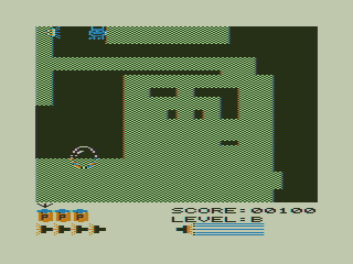 Screenshot of Crazy Painter (TRS-80 CoCo, 1982) - MobyGames
