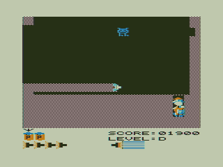 Screenshot of Crazy Painter (TRS-80 CoCo, 1982) - MobyGames