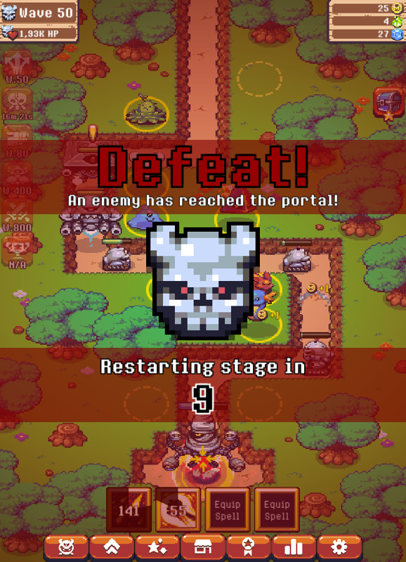 Screenshot of Idle Monster Tower Defense (Windows, 2020) - MobyGames