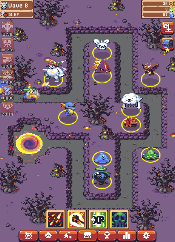Screenshot of Idle Monster Tower Defense (Windows, 2020) - MobyGames