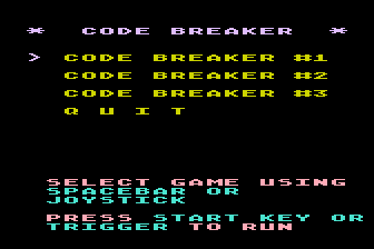 Code Breaker (1979) - MobyGames