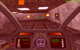 Screenshot of Descent (DOS, 1995) - MobyGames
