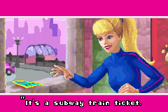 Screenshot of Secret Agent Barbie: Royal Jewels Mission (Game Boy ...