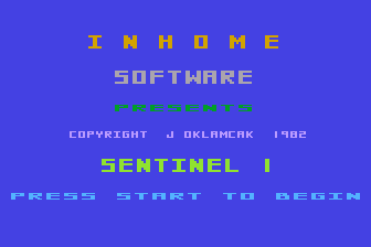Sentinel One (1982) - MobyGames